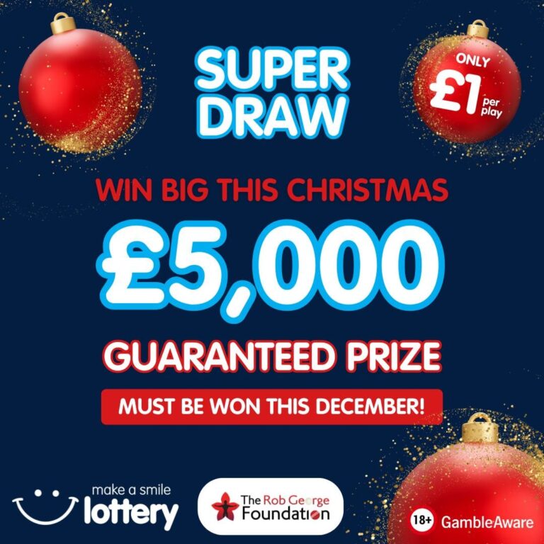 Christmas Super Draw - The Rob George Foundation